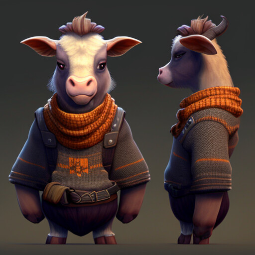 ArtStation - Stylized Animals 550 png Midjourney art pack | Artworks