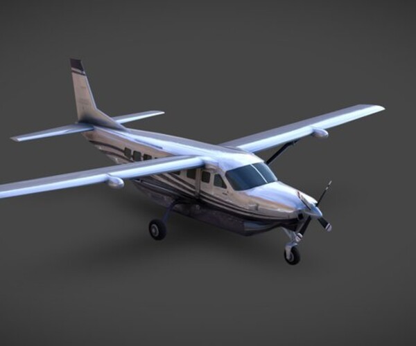 ArtStation - Cessna 208 Caravan VR Unreal PKG VR / AR / low-poly | Game Assets