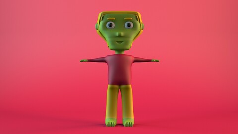 ArtStation - CHARACTER MODEL | Resources