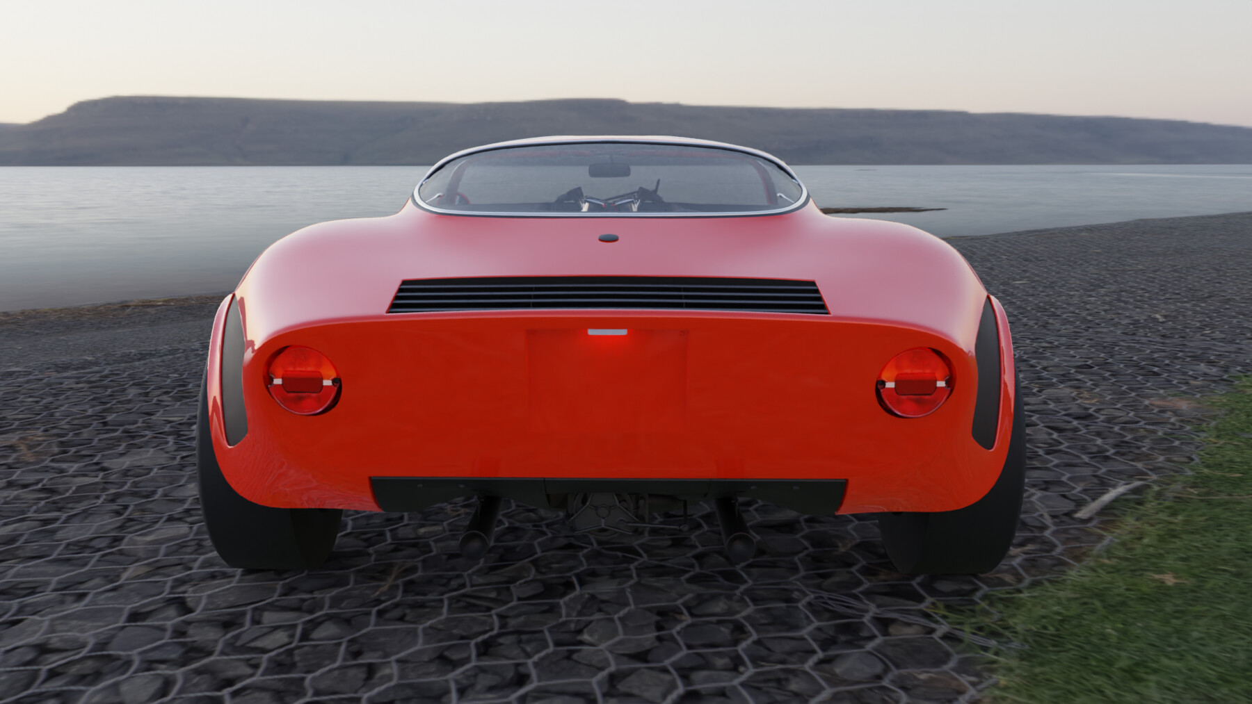 ArtStation - Alfa Romeo 33 Stradale with Engine Sounds | Game Assets