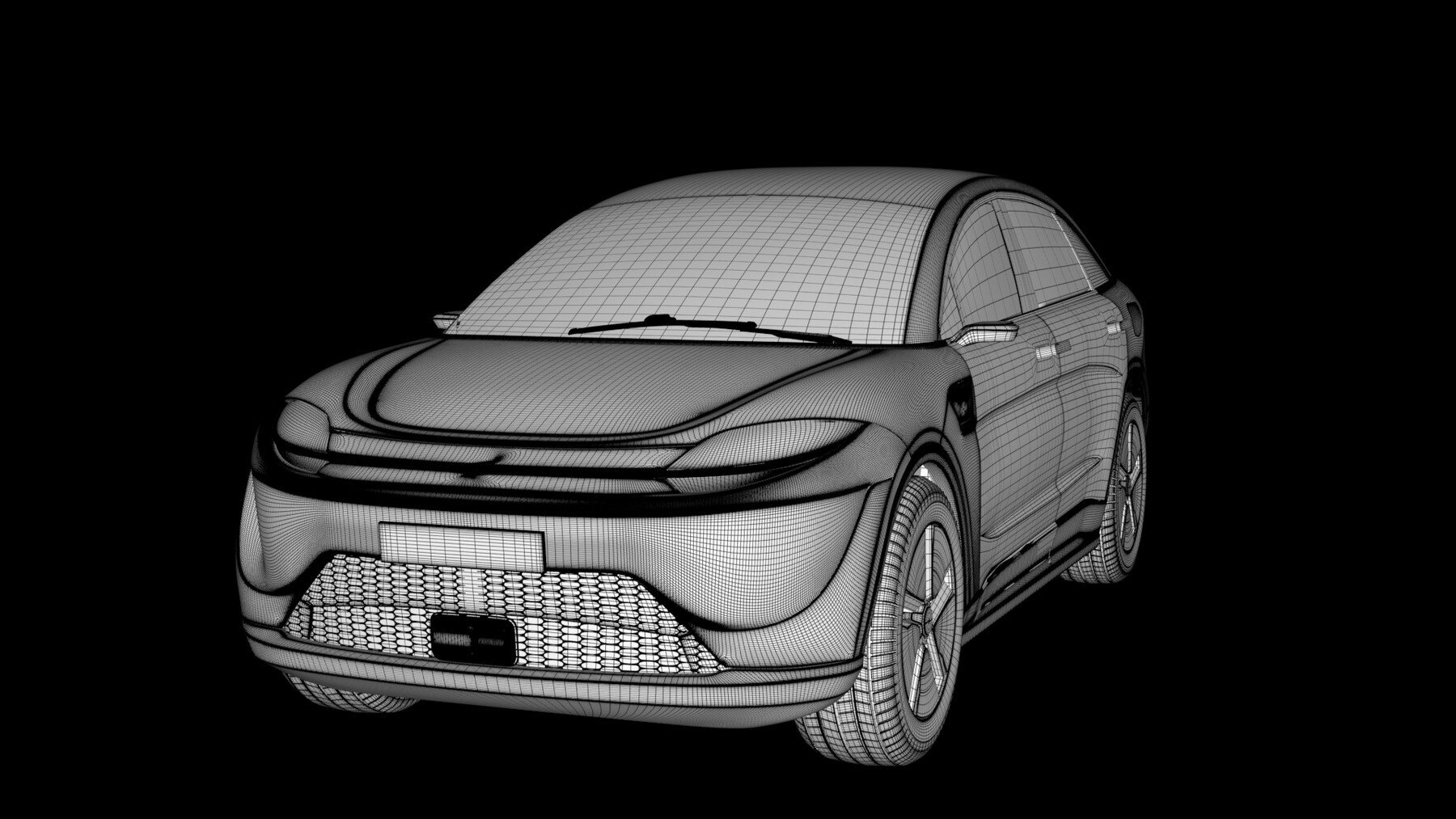 ArtStation - Sony Vision S | Game Assets