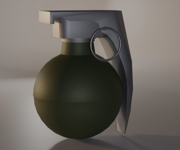 ArtStation - Hand Grenade | Game Assets
