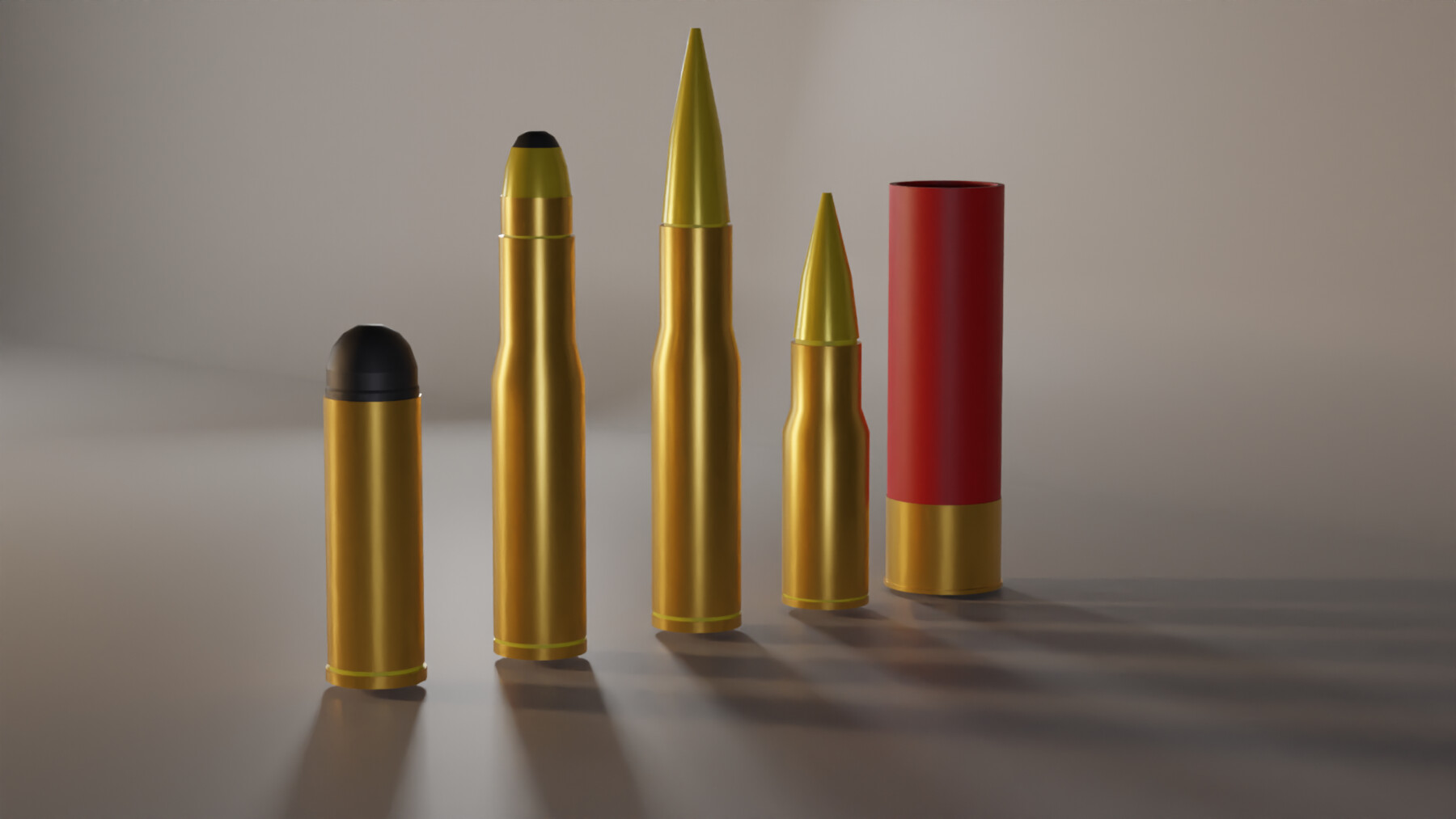 ArtStation - Low-Poly Bullet Set | Game Assets