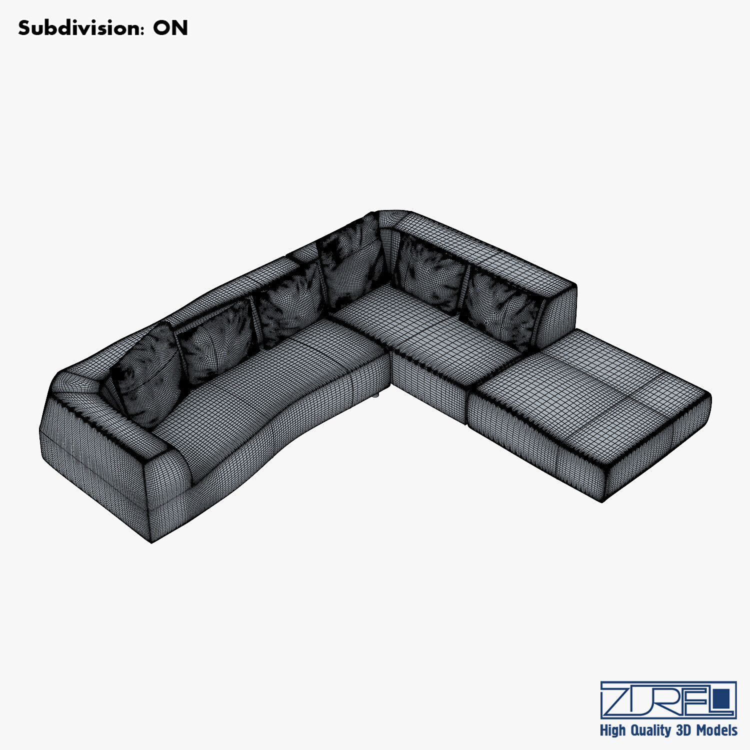 ArtStation - Iddesign Bend Sofa | Resources
