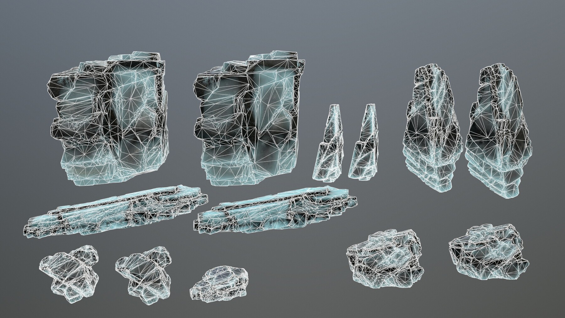 ArtStation - ice cliff | Game Assets