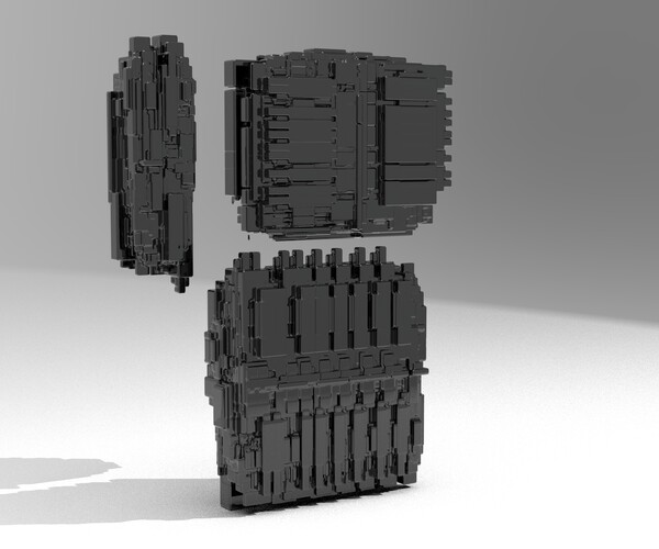 ArtStation - 99+ Structural Greebles [Adobe Medium, Substance 3D ...