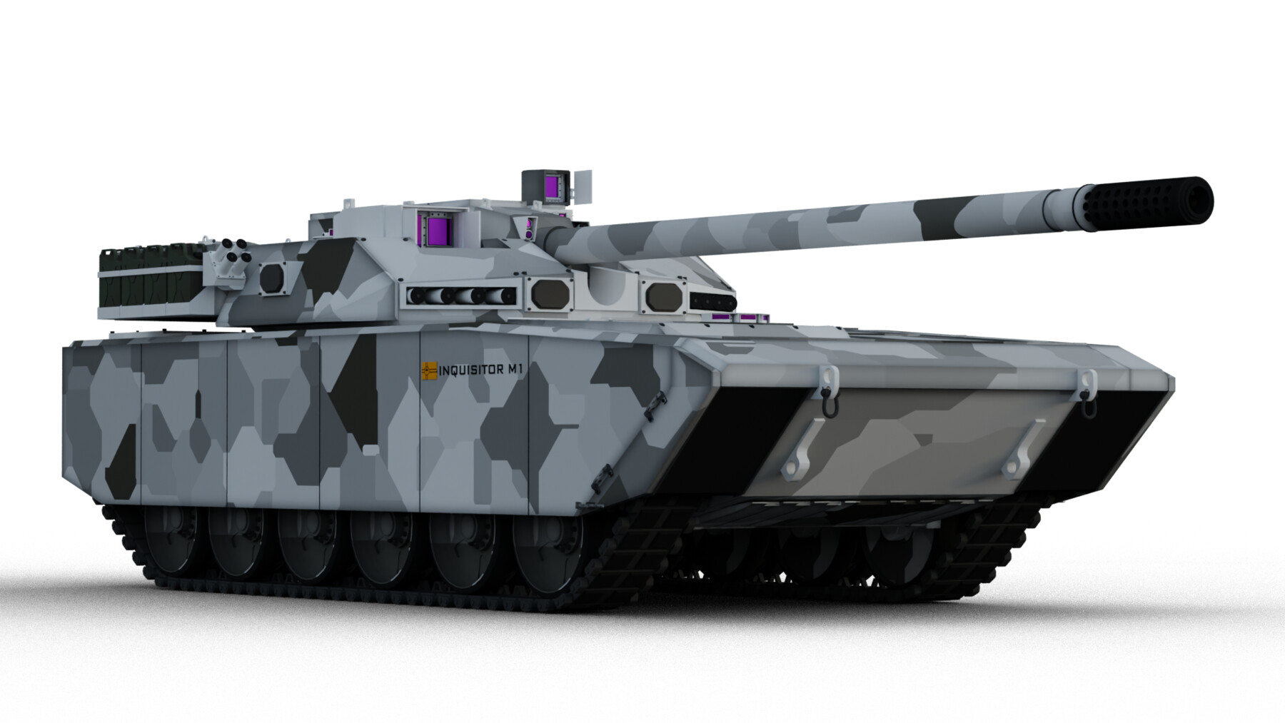 ArtStation - Inquisitor M1 MBT | Resources