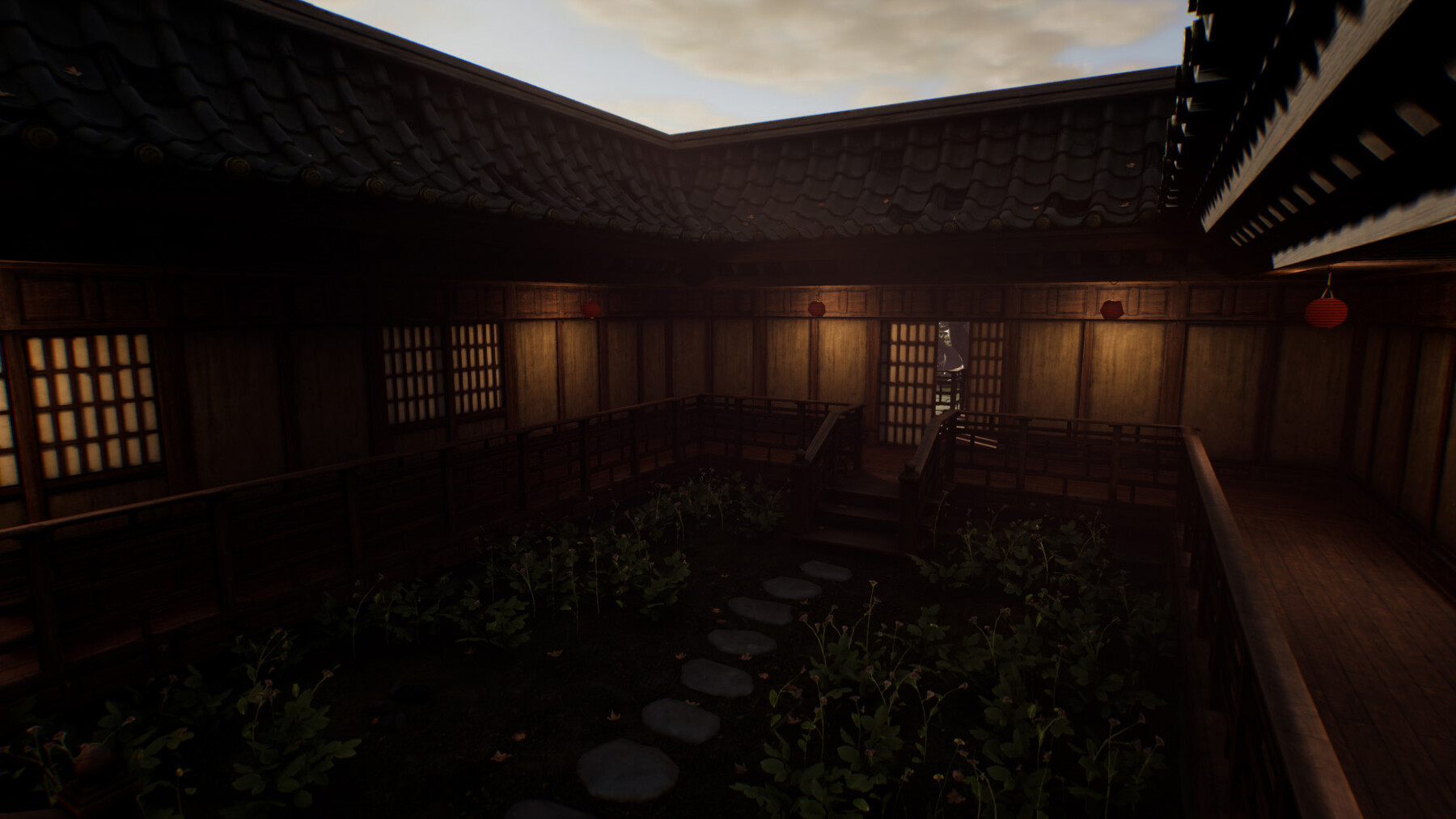 ArtStation - Japanese House and Foliage Environment Asset Pack | Game ...