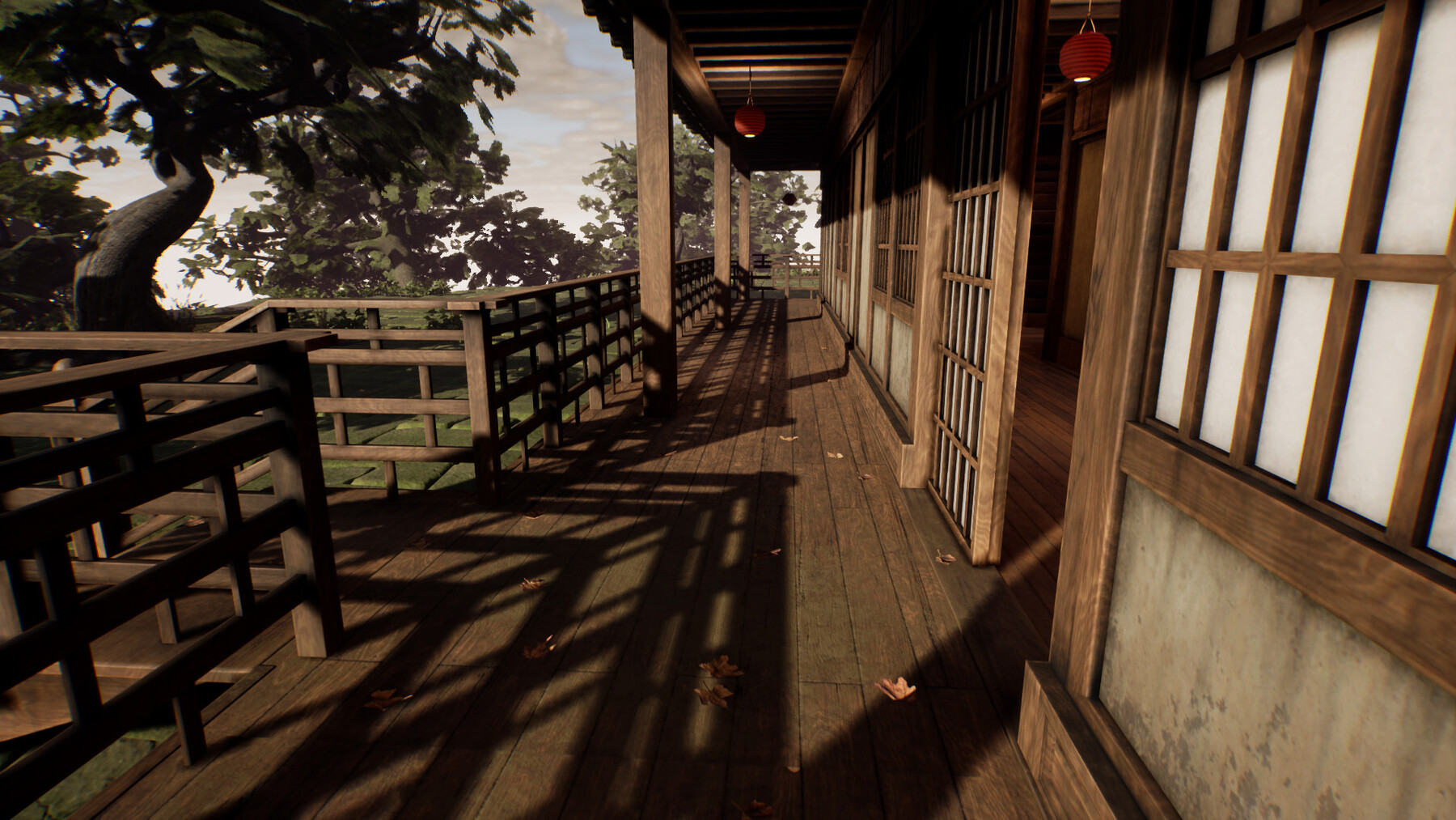 ArtStation - Japanese House and Foliage Environment Asset Pack | Game ...