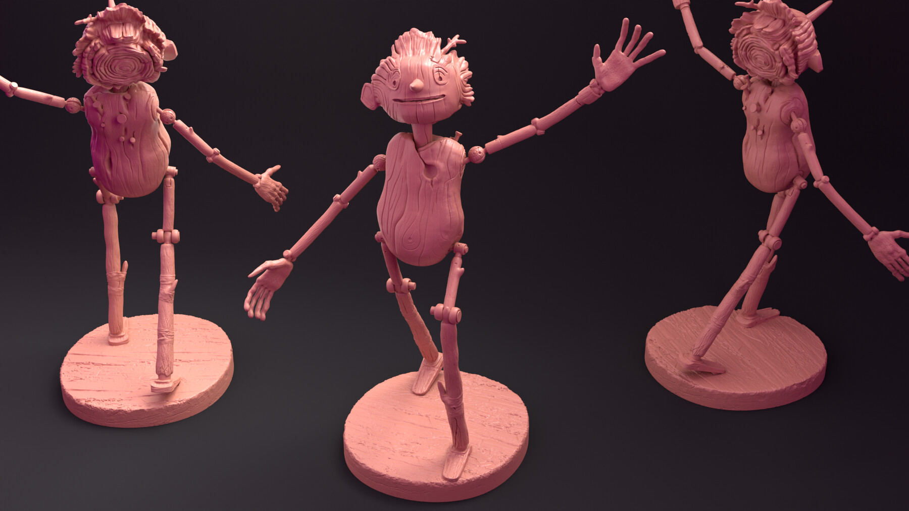 ArtStation - Pinocchio (From "Guillermo del toro's Pinocchio) 3D ...
