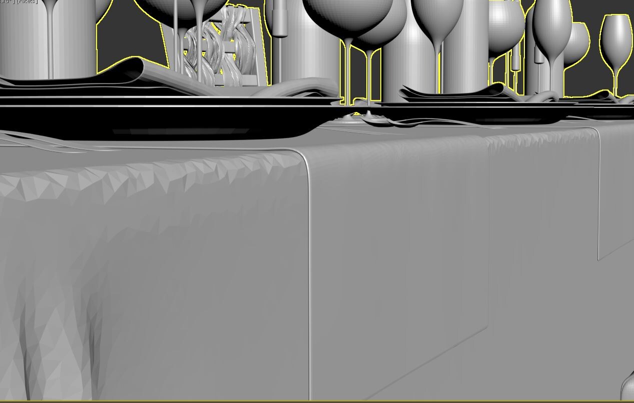 ArtStation - Dining Table | Resources