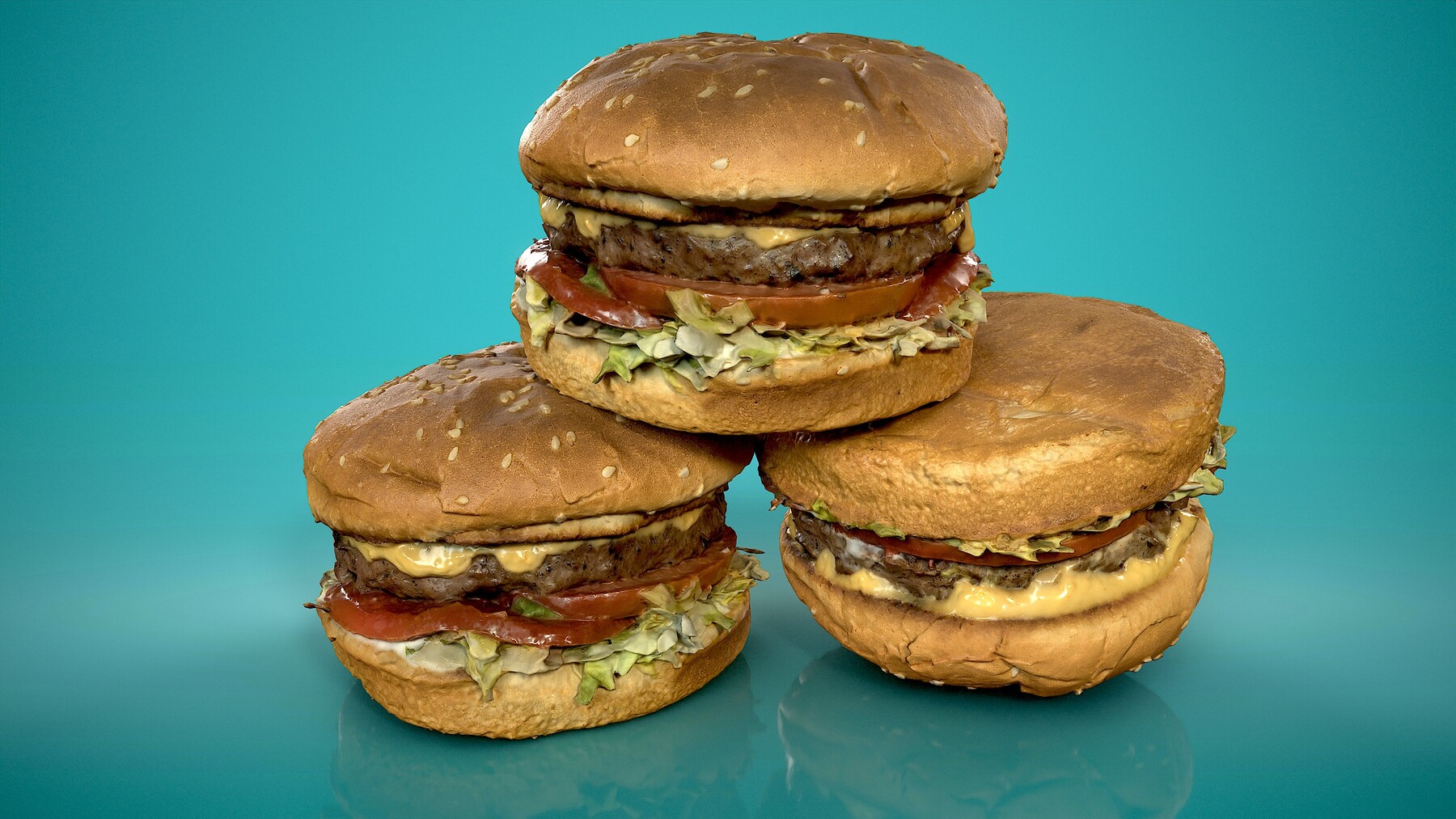 ArtStation - [PBR] Tasty Hamburger 3D Scan | Game Assets