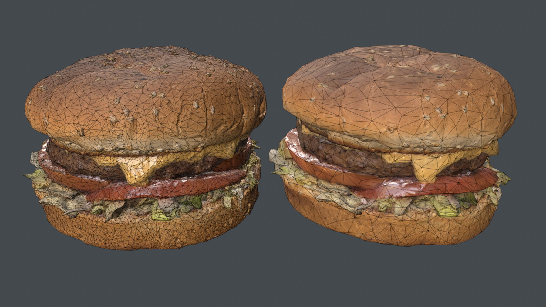 ArtStation - [PBR] Tasty Hamburger 3D Scan | Game Assets