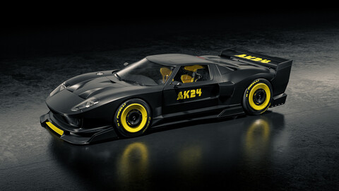 ArtStation - Ford GT Extreme Modification | Resources