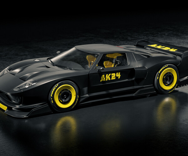 ArtStation - Ford GT Extreme Modification | Resources