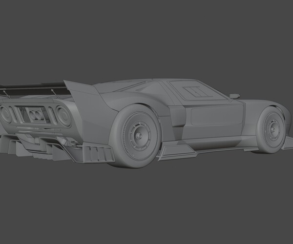 ArtStation - Ford GT Extreme Modification | Resources