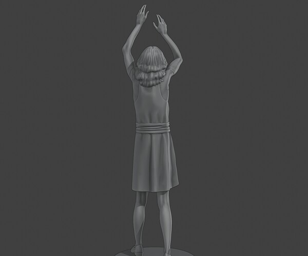 ArtStation - Casual Female Zombie CZ4 0003 | Resources