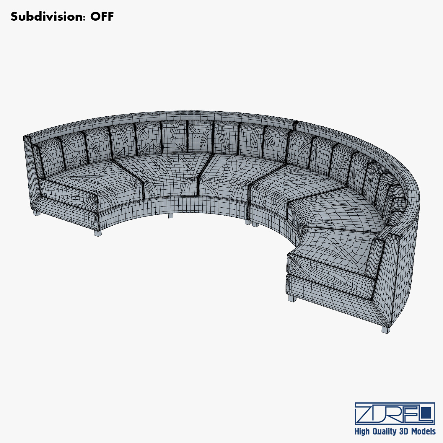 ArtStation - Solidarity Round Sofa | Resources