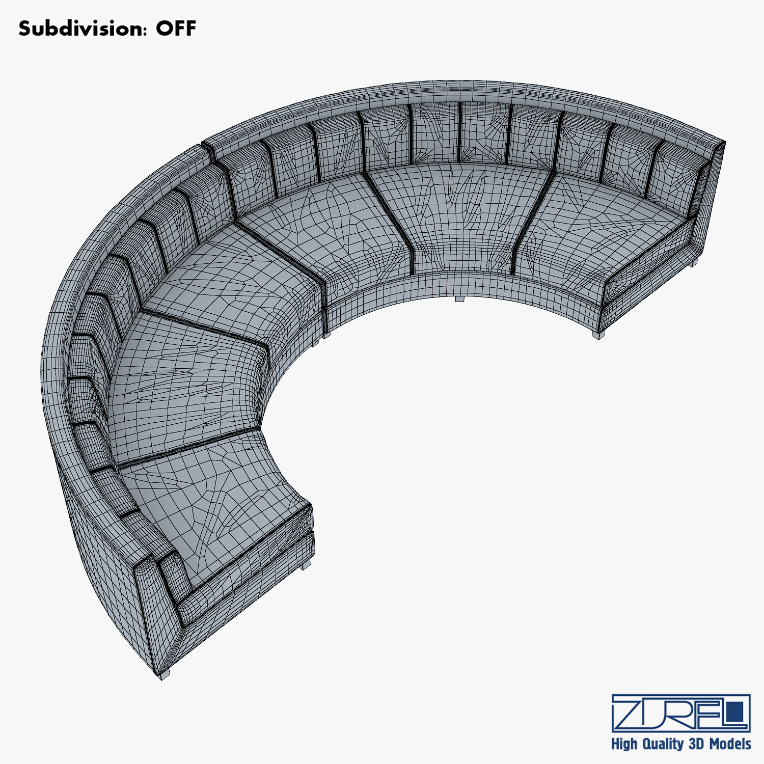 ArtStation - Solidarity Round Sofa | Resources