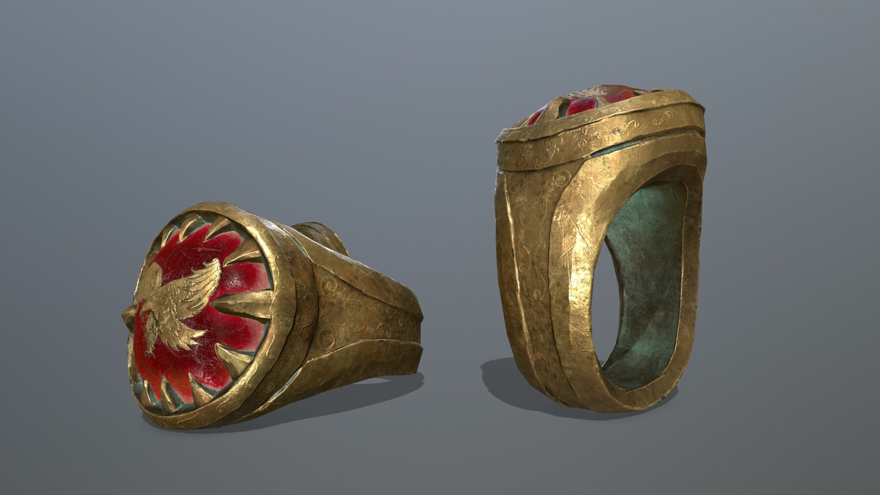 ArtStation - Skull Ring | Game Assets