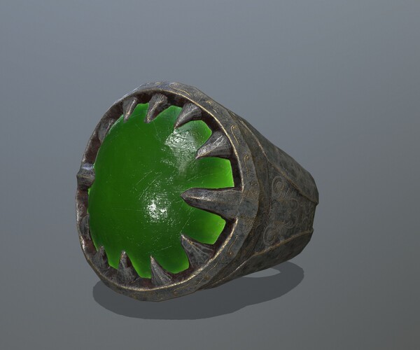 ArtStation - Skull Ring | Resources