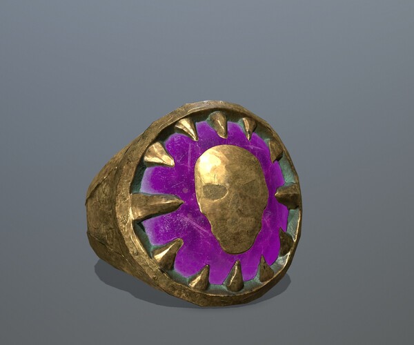 ArtStation - Skull Ring | Resources