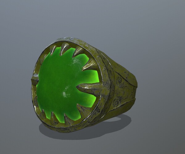 ArtStation - Skull Ring | Game Assets