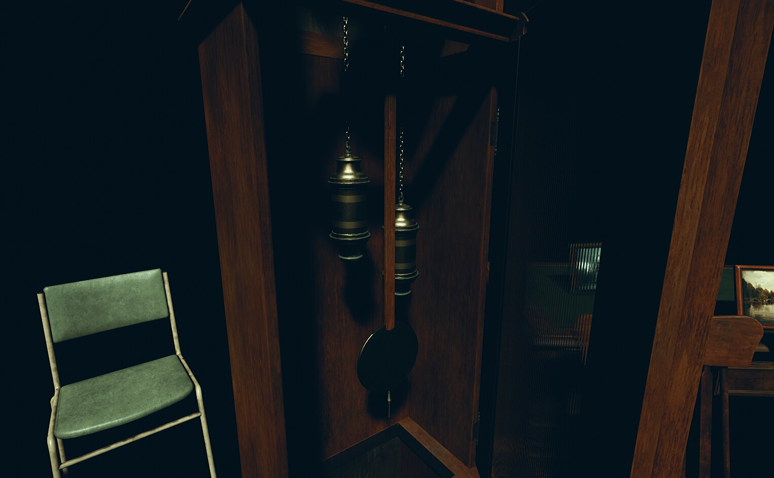 ArtStation - Functional Grandfather Clock and Furniture Pack | Game Assets