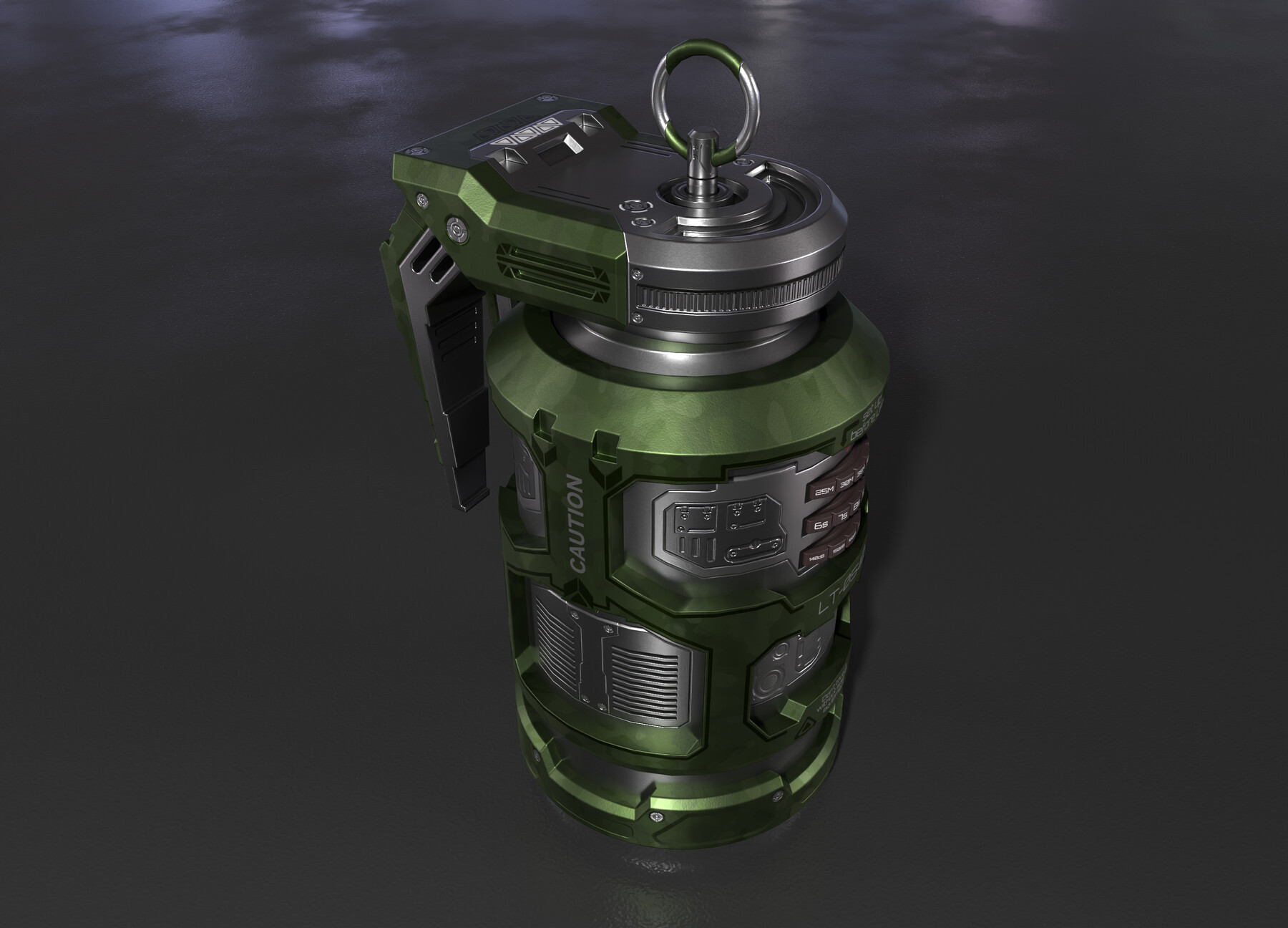 ArtStation - Sci-fi Grenade | Game Assets