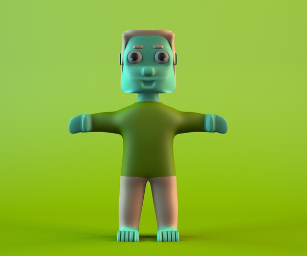 ArtStation - CHARACTER MODEL | Resources