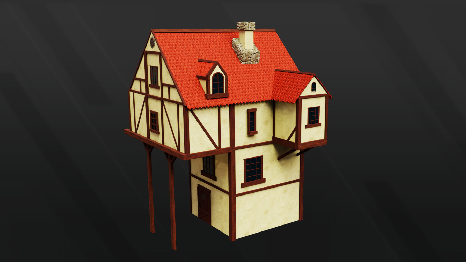 ArtStation - Medieval Modular Kit Vol.1 | Game Assets