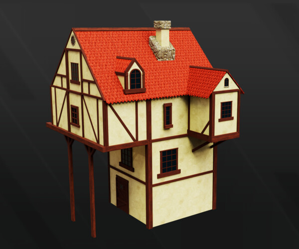 ArtStation - Medieval Modular Kit Vol.1 | Game Assets