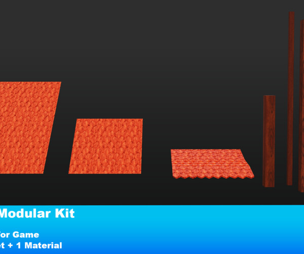 ArtStation - Medieval Modular Kit Vol.1 | Game Assets