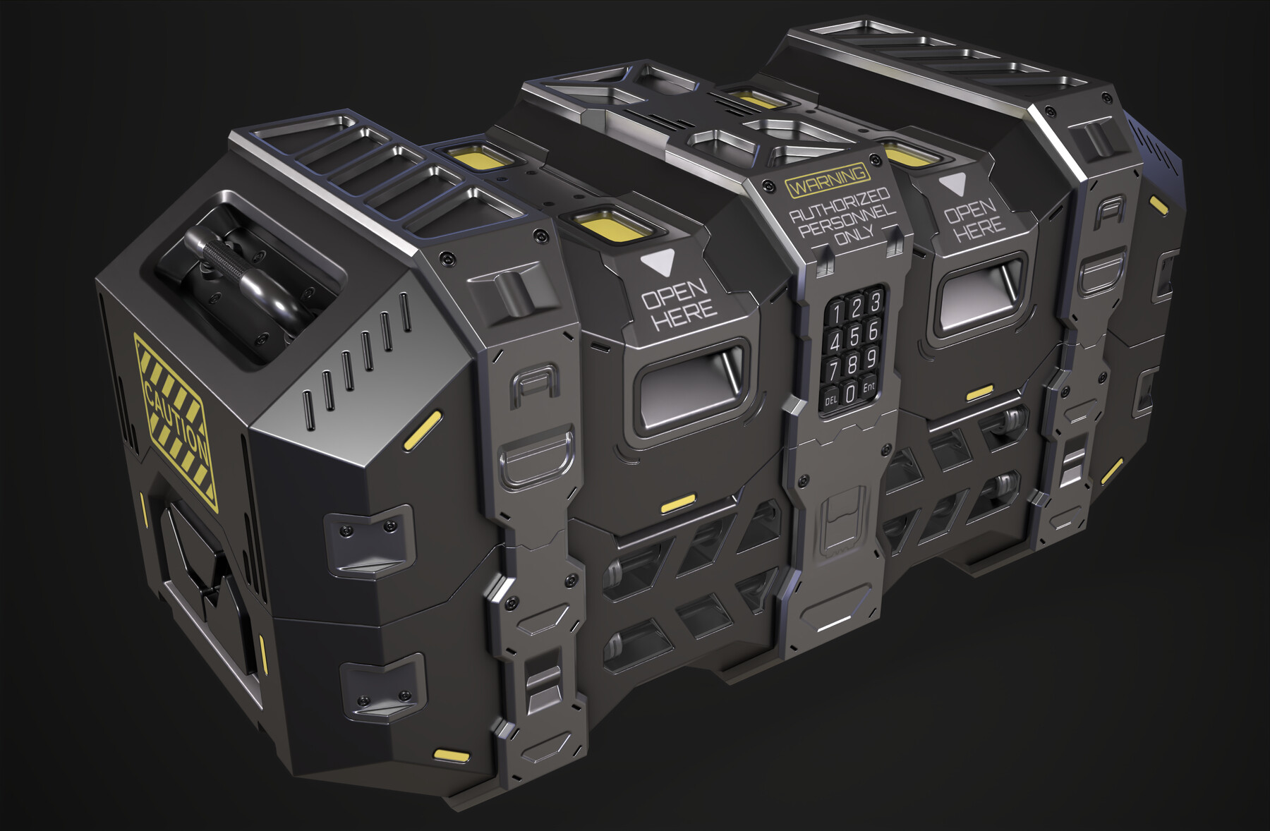 ArtStation - Sci-fi Crate | Game Assets