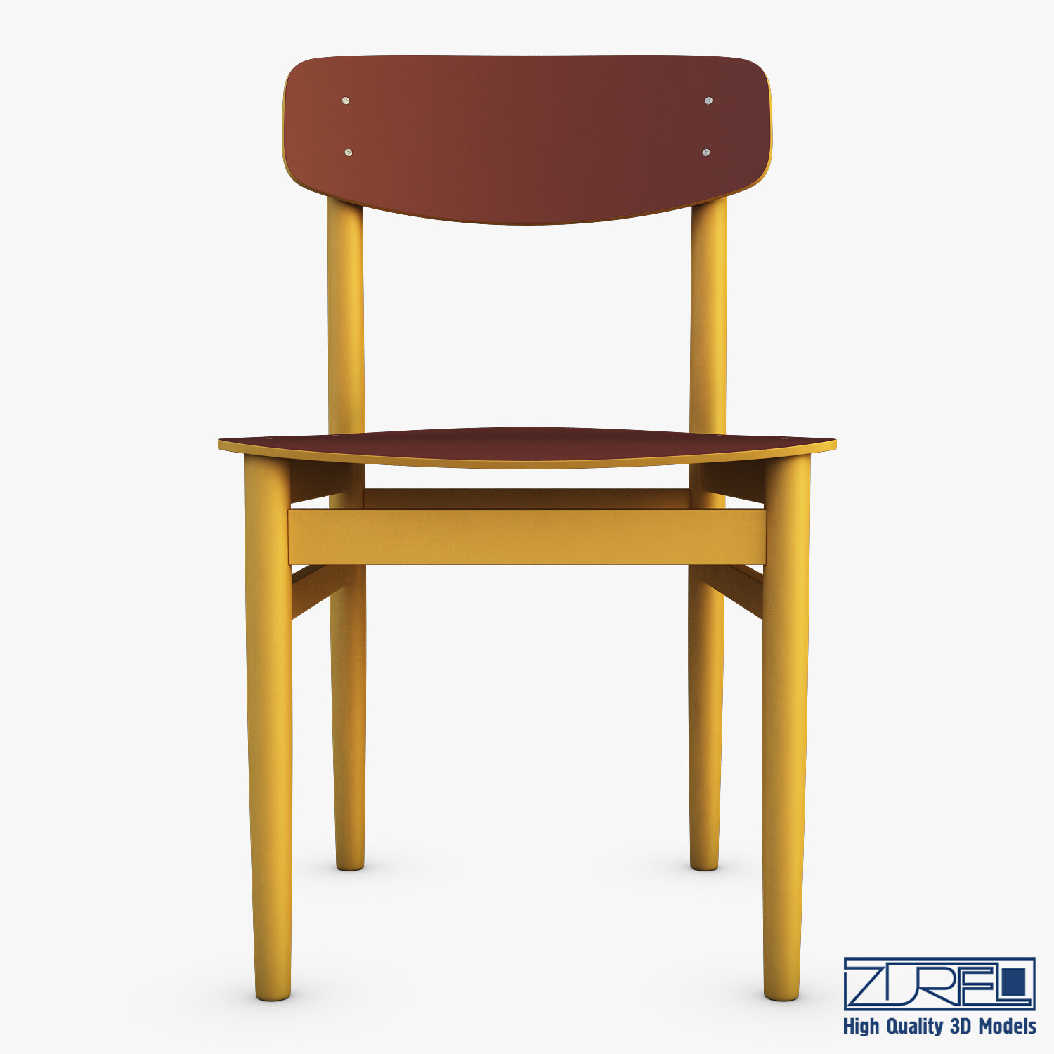 ArtStation - Modern Green Dot Side Chair | Resources