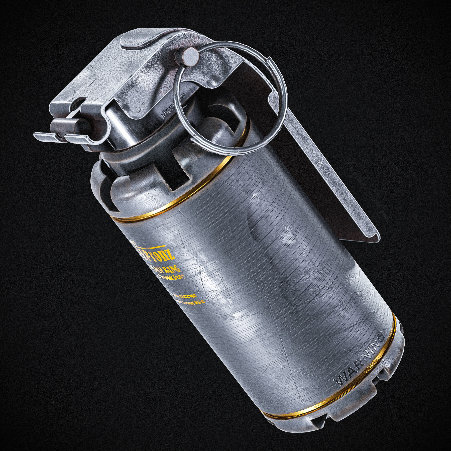 ArtStation - Smoke Grenade PBR | Game Assets