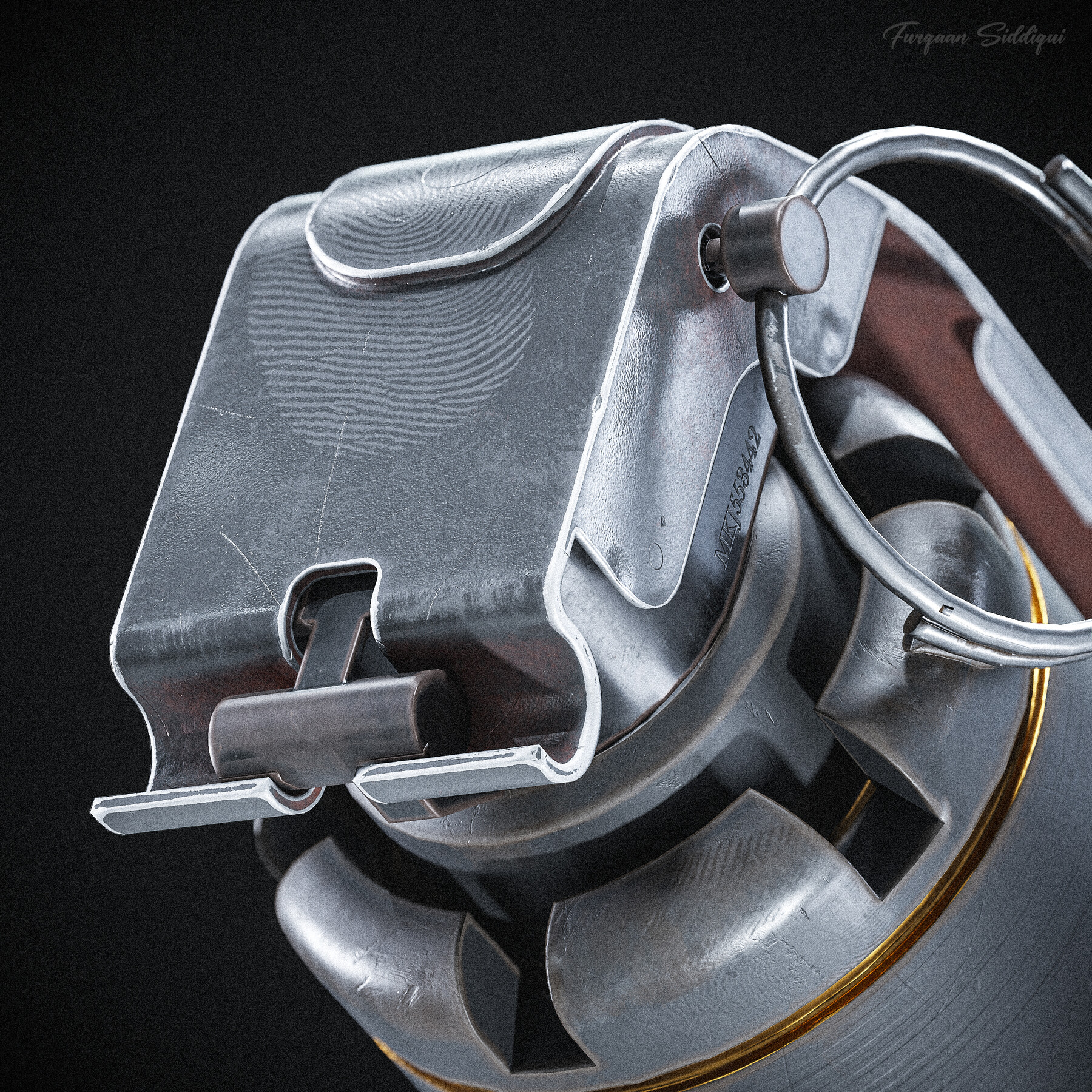 ArtStation - Smoke Grenade PBR | Game Assets