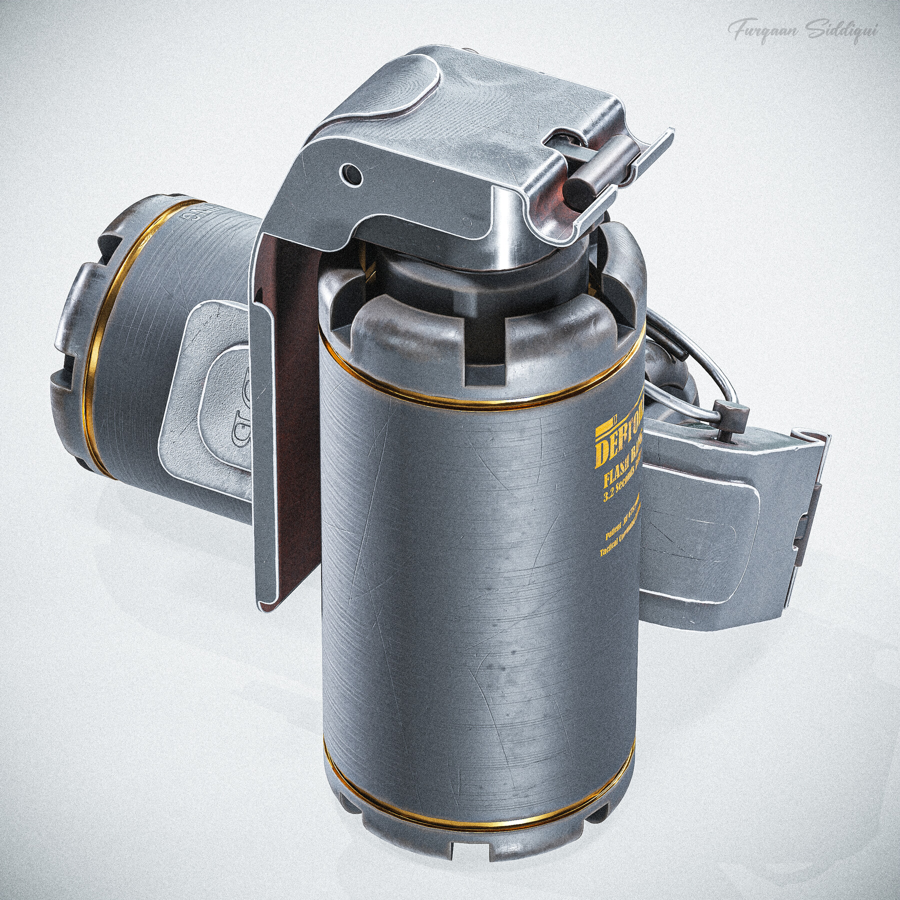 ArtStation - Smoke Grenade PBR | Game Assets