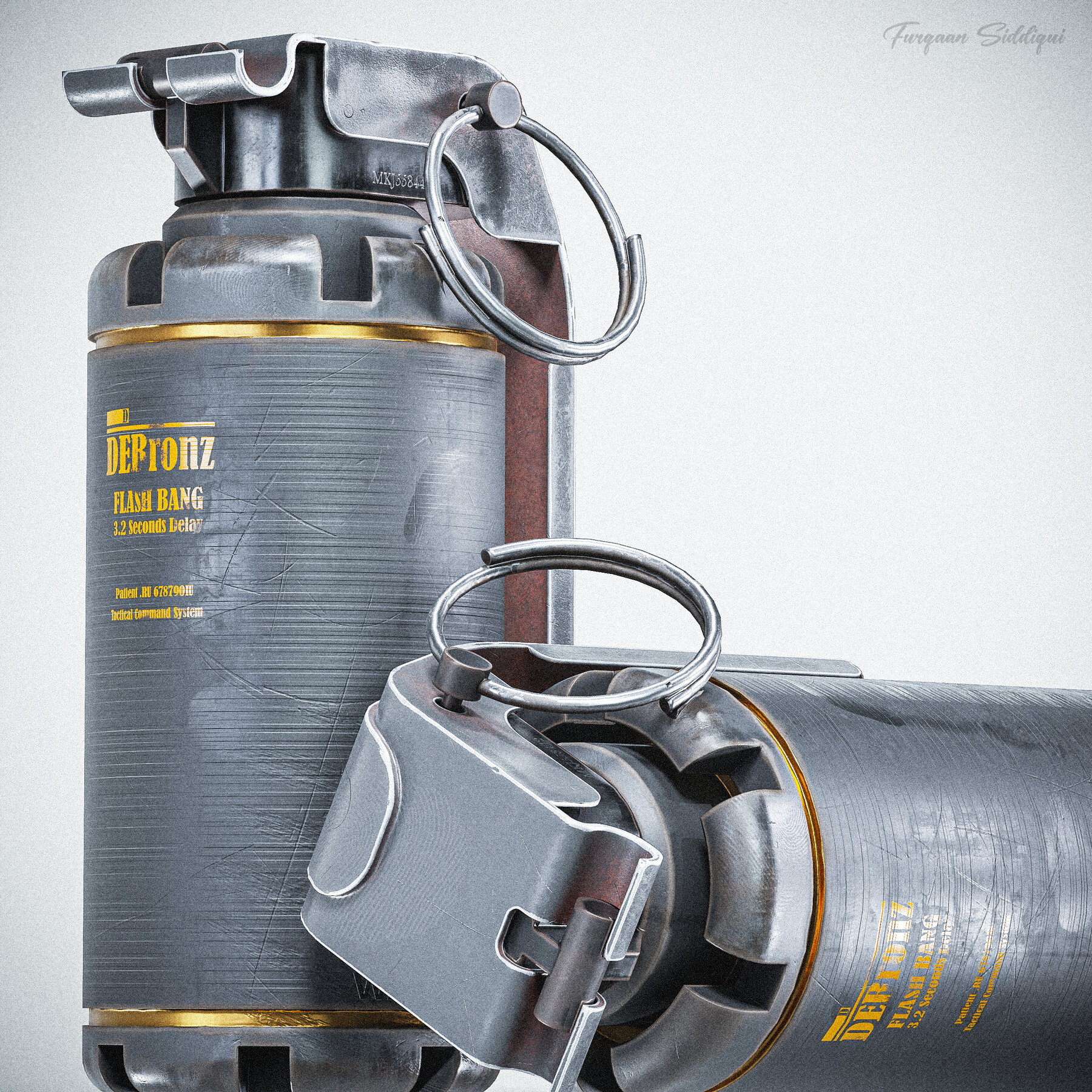 ArtStation - Smoke Grenade PBR | Game Assets