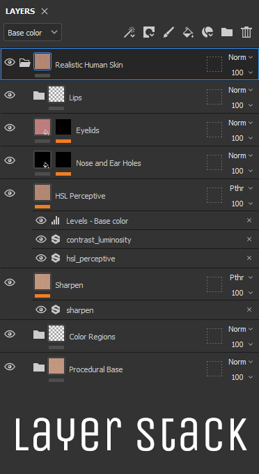 ArtStation - Realistic Human Skin Free Smart Material | Resources