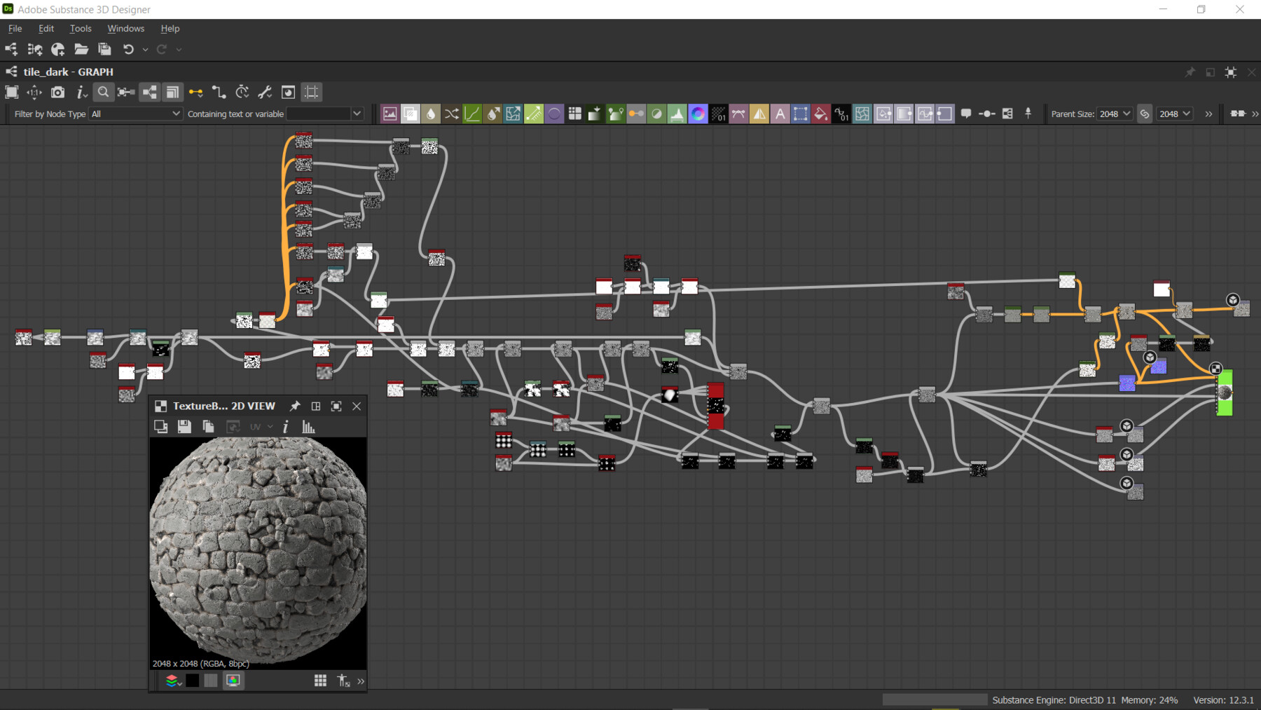 ArtStation - stylized old brick material | Resources