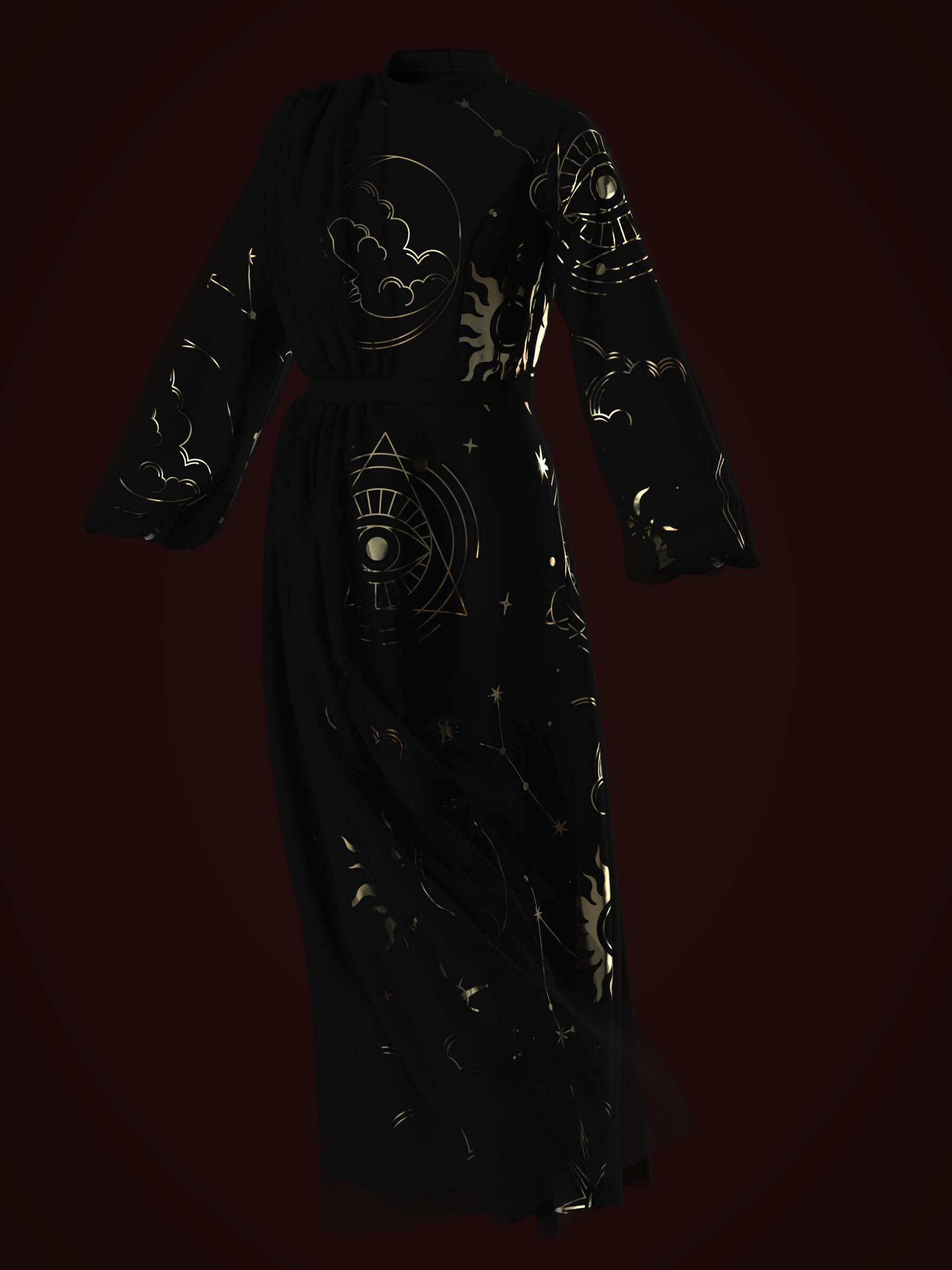 ArtStation - 3D MYSTICAL DRESS | Resources