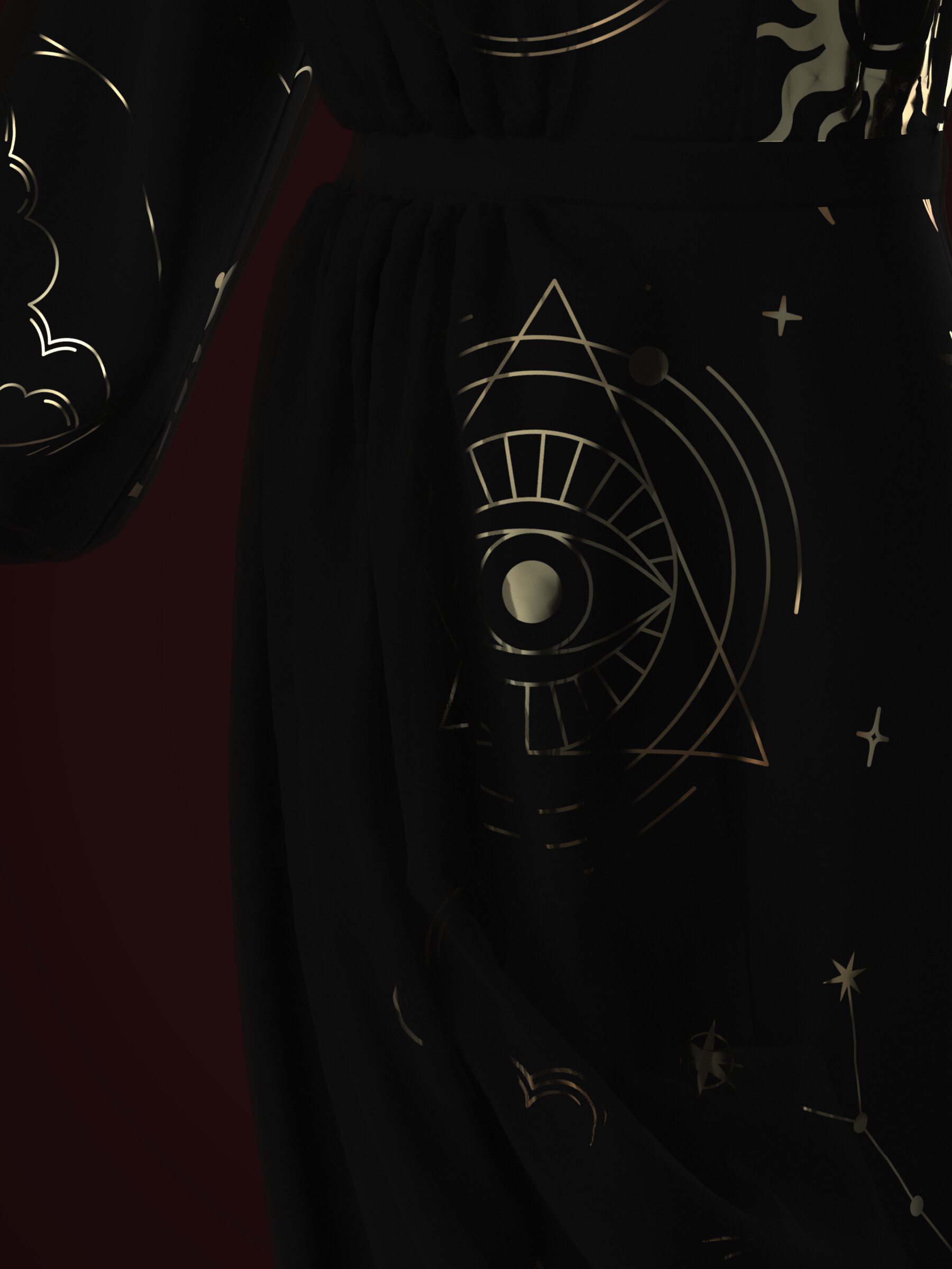 ArtStation - 3D MYSTICAL DRESS | Resources