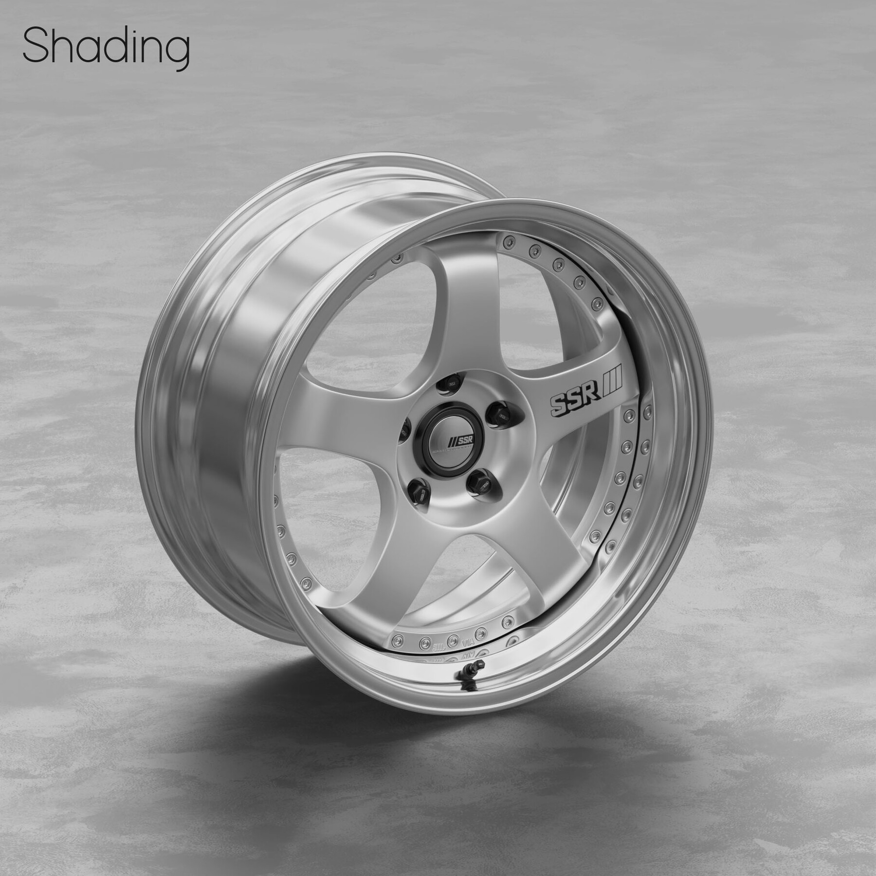 ArtStation - SSR SP1 Rim/Wheel 3D Model | Resources