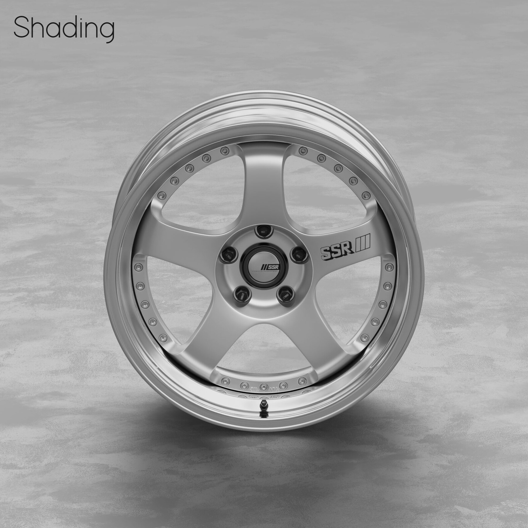 ArtStation - SSR SP1 Rim/Wheel 3D Model | Resources