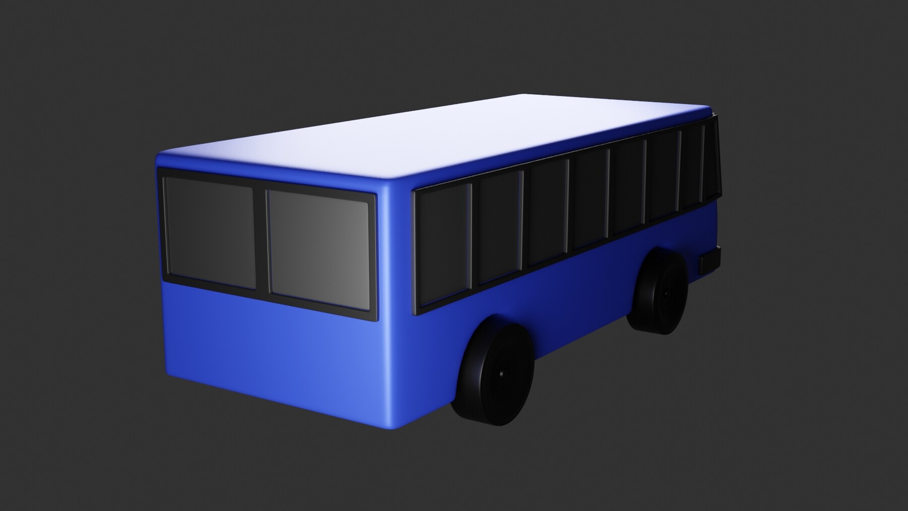 ArtStation - Bus 3D Model | Resources
