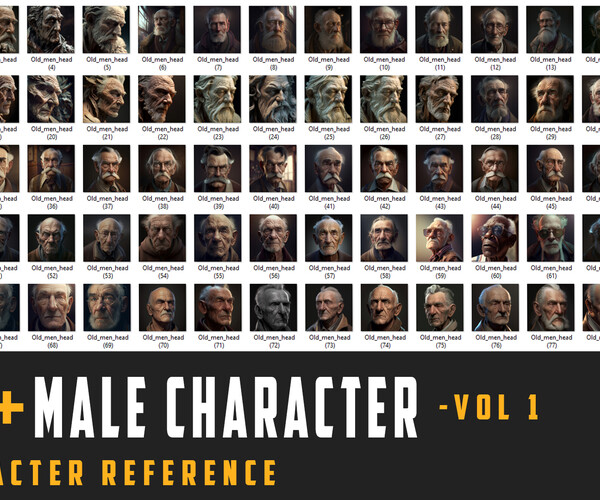 ArtStation - Old Male Character | Artworks