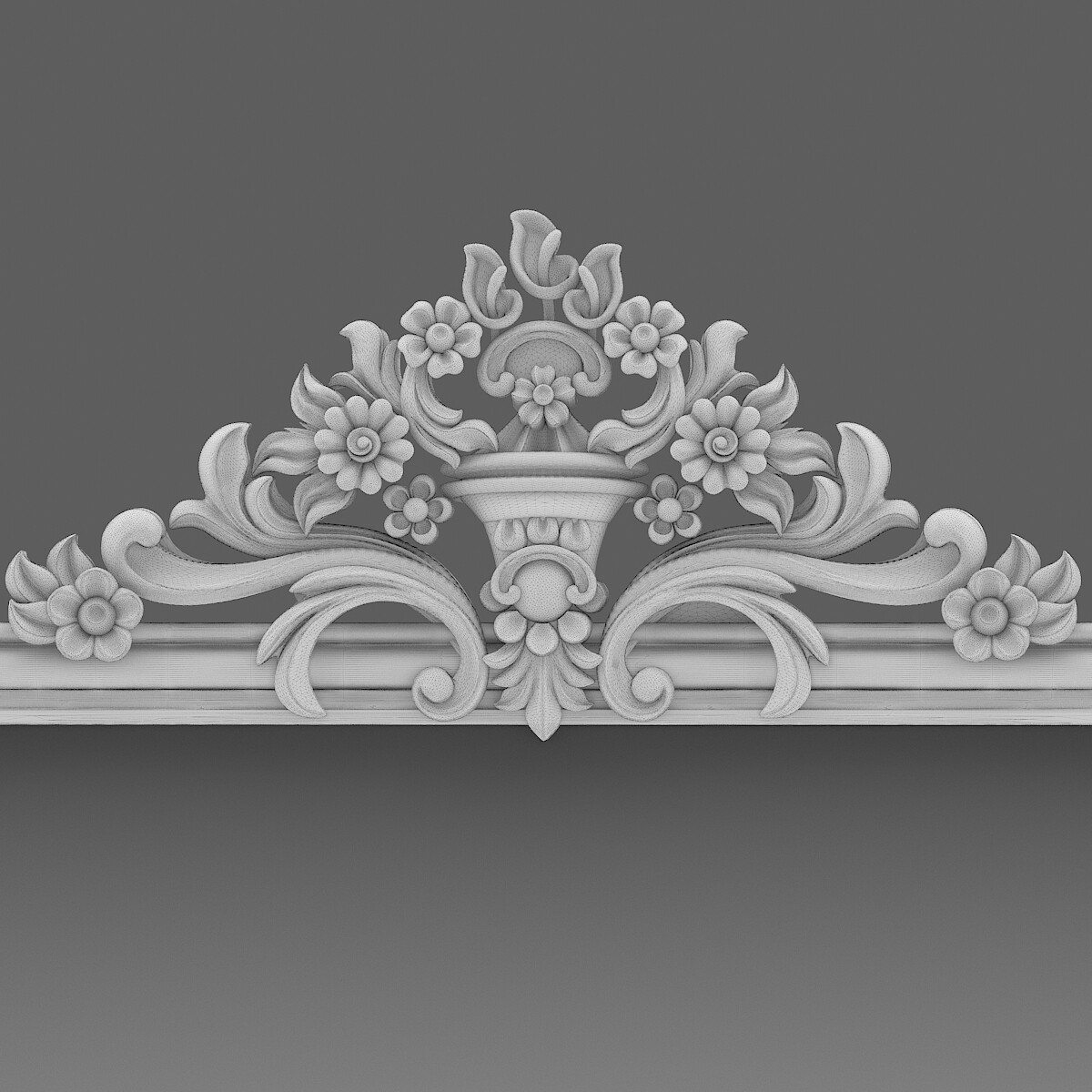 ArtStation - classic carved frame 01 | Resources