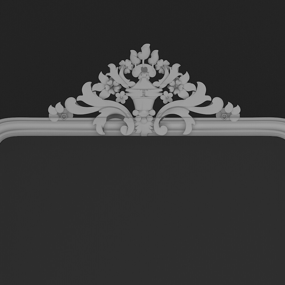ArtStation - classic carved frame 01 | Resources