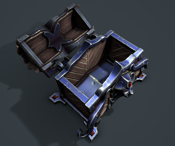 ArtStation - Ancient chest | Game Assets